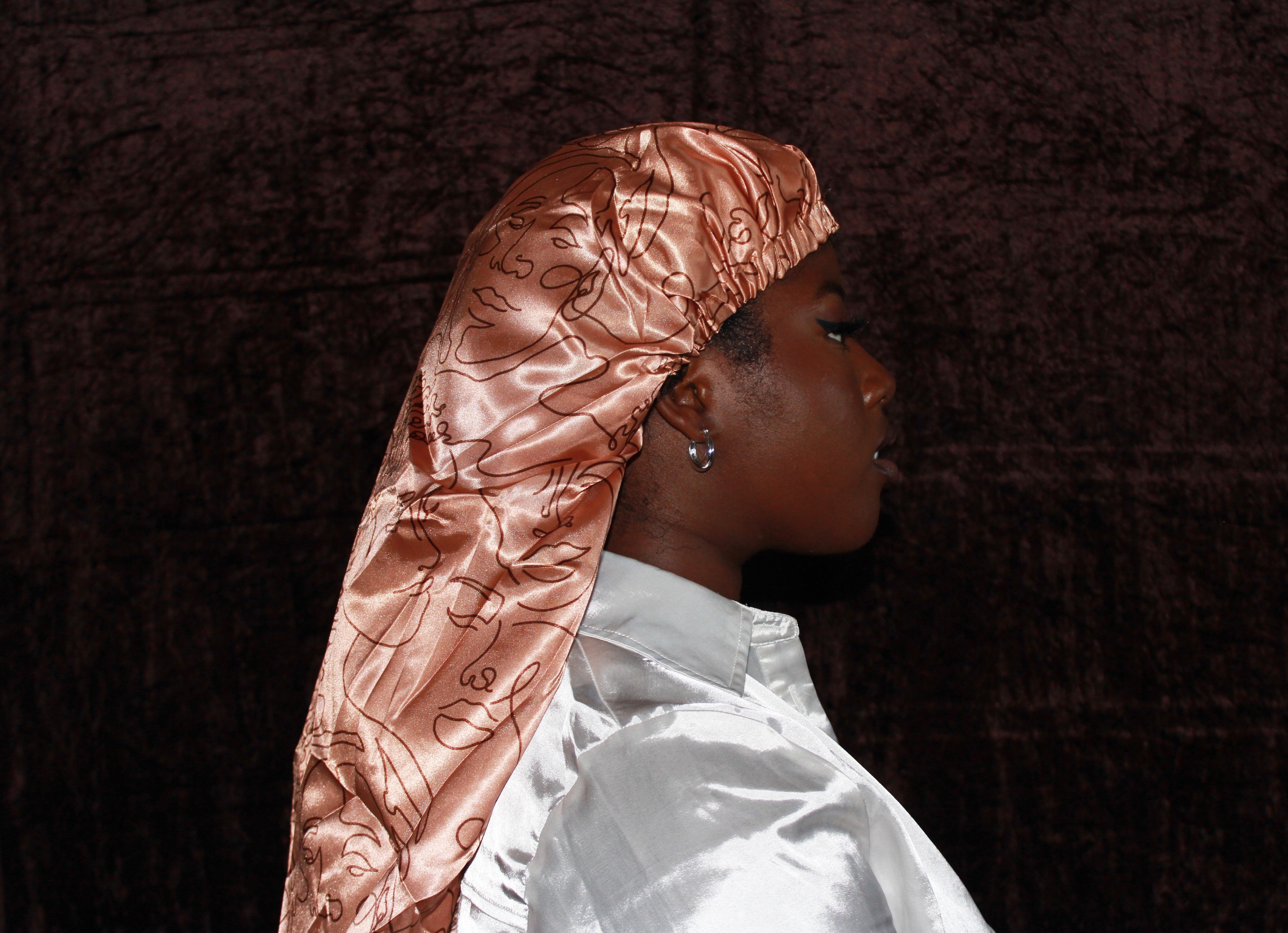 Long Satin Bonnet | Kukuza – The Vivuli