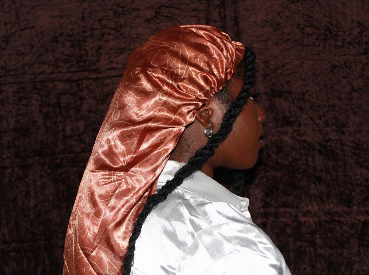 Long Satin Bonnet | Kutunza – The Vivuli